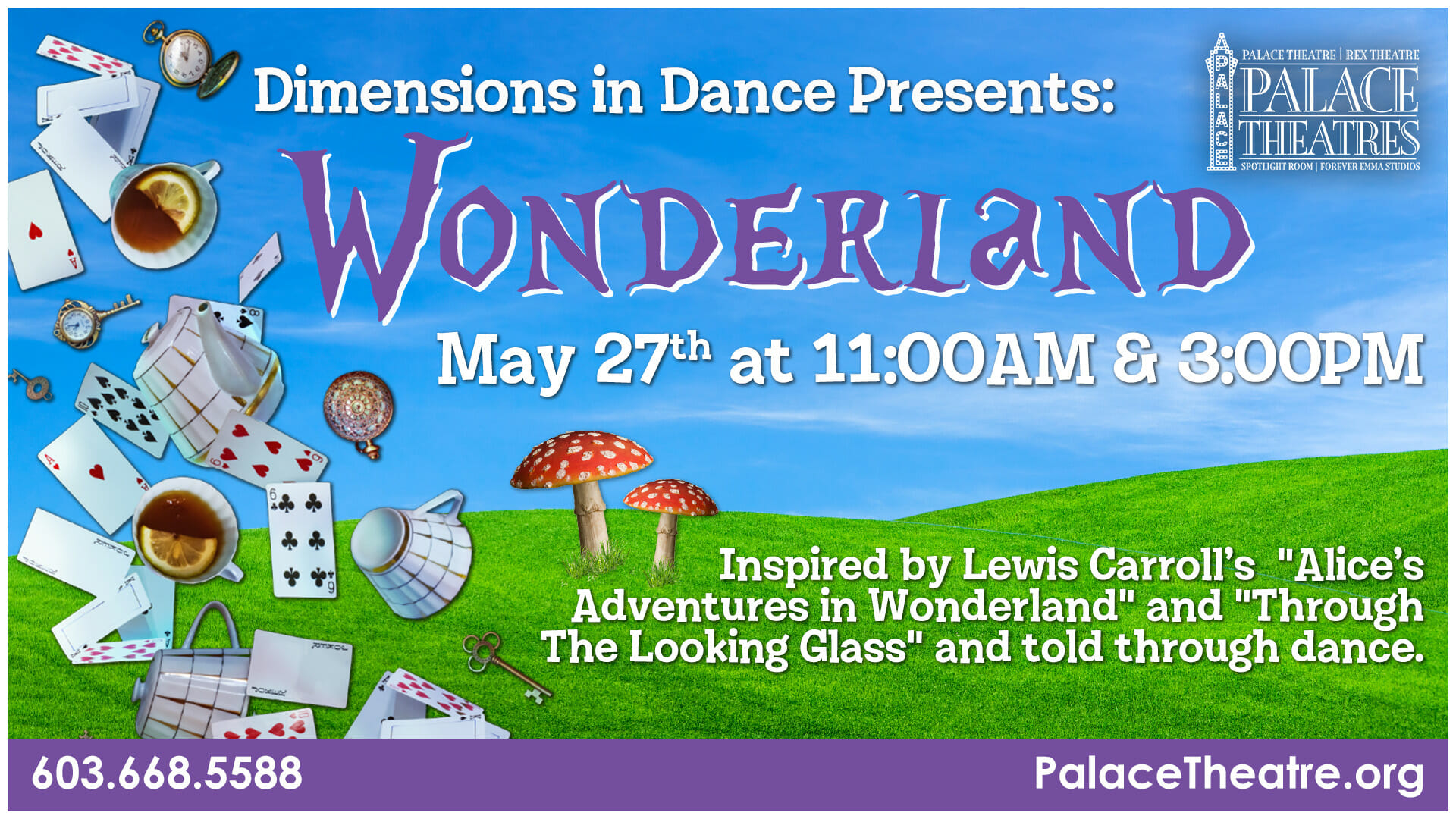 Dimensions In Dance Presents Wonderland The Palace Theatres